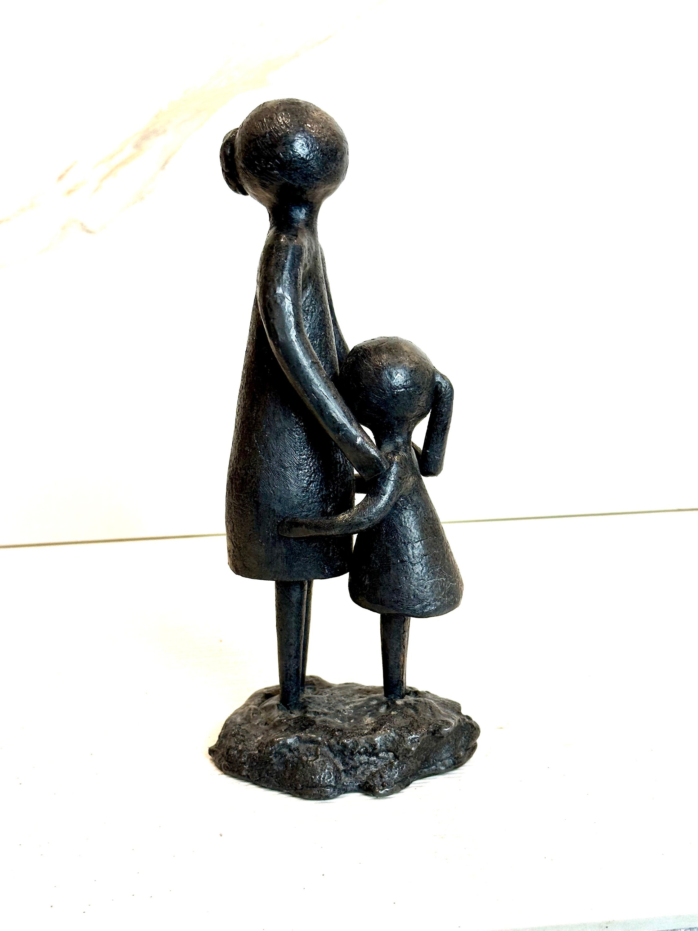 Mid Century Modern 1960s Modernist Sculpture Little People by William ...