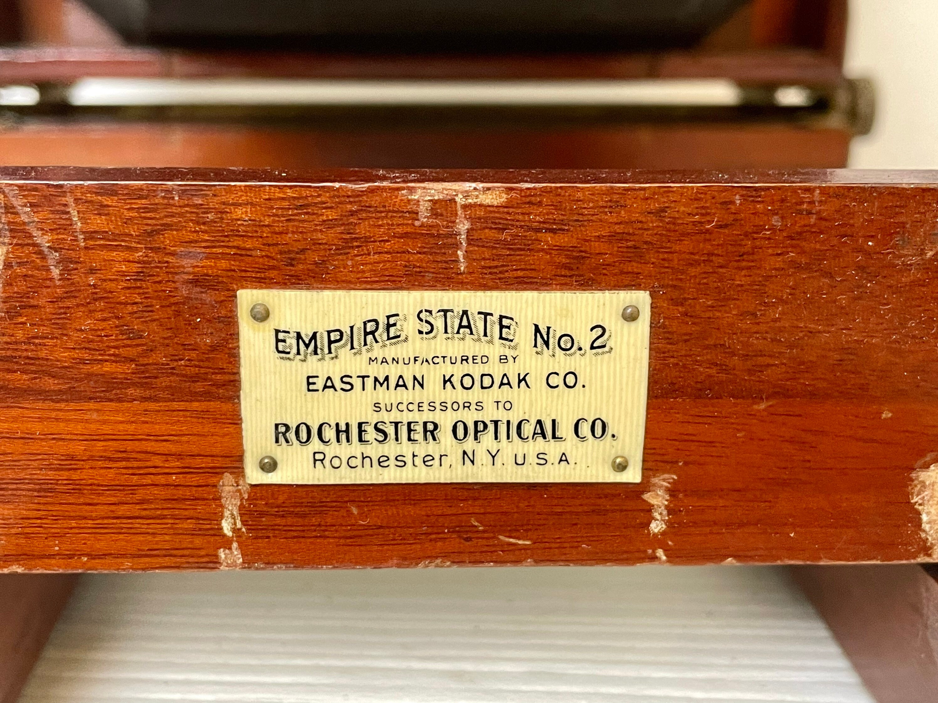 Kodak Empire State No 2 5x7 Wood Plate Film Camera Original Antique - Etsy