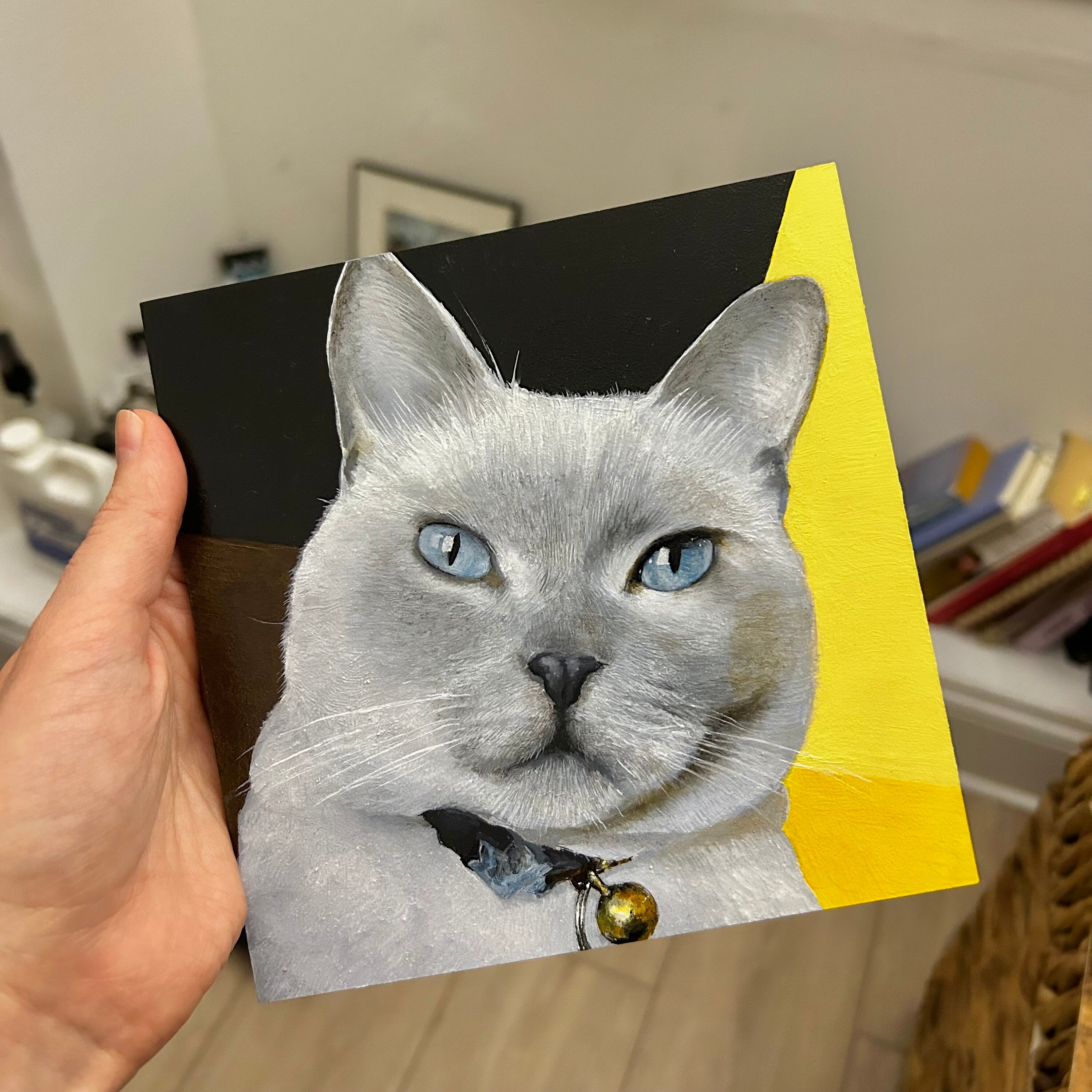 Custom Handmade Paintings of Meme Animals and Pet Portraits - Etsy