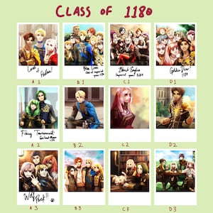 Class of Fódlan Year 1180 | Fire Emblem Three Houses FE3H [ Photo ...