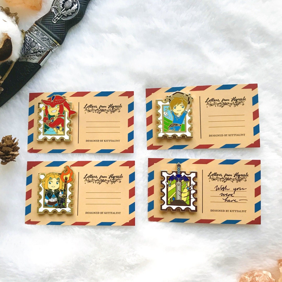 Letters From Hyrule [ Enamel Pin ] - Etsy