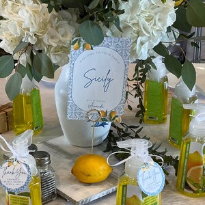 Personalized Lemon Table Numbers and Seating Chart - Etsy