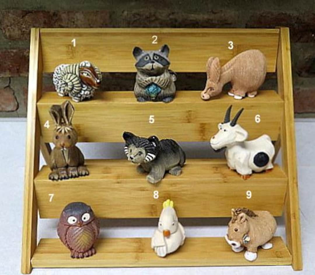 Vintage Artesania Rinconada Stone Hand Carved Animals, Assortment of ...