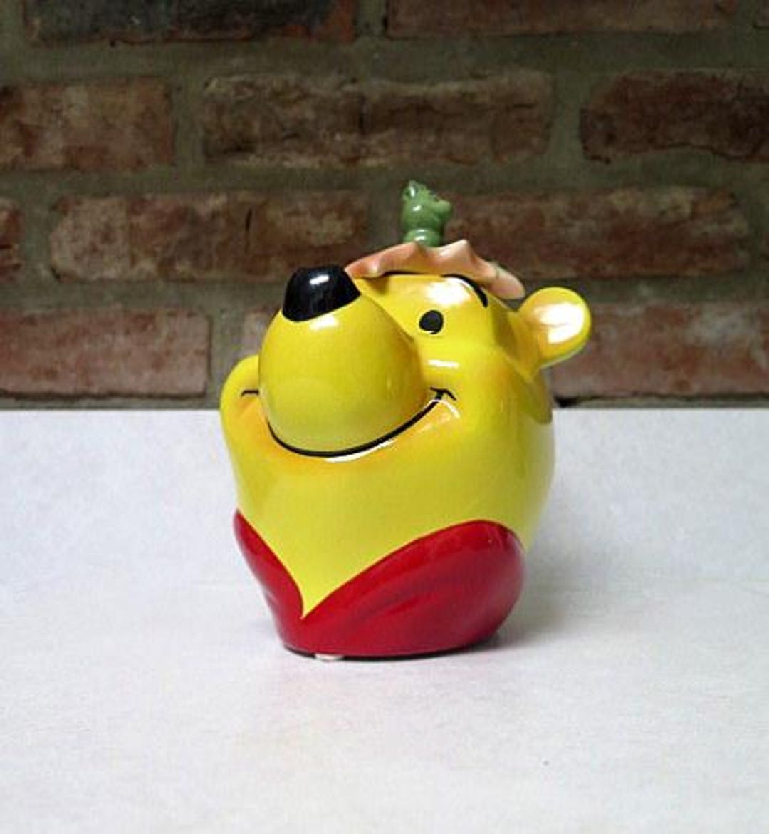 Vintage Pooh Head and Inch Worm Disney Collection Teapot, Home Decor ...
