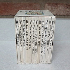 The Peter Rabbit Library by Beatrix Potter Complete Box Set 1989 - Etsy