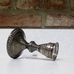 Vintage Sterling Silver Poole Candlestick, Home Accent Gift Idea - Etsy