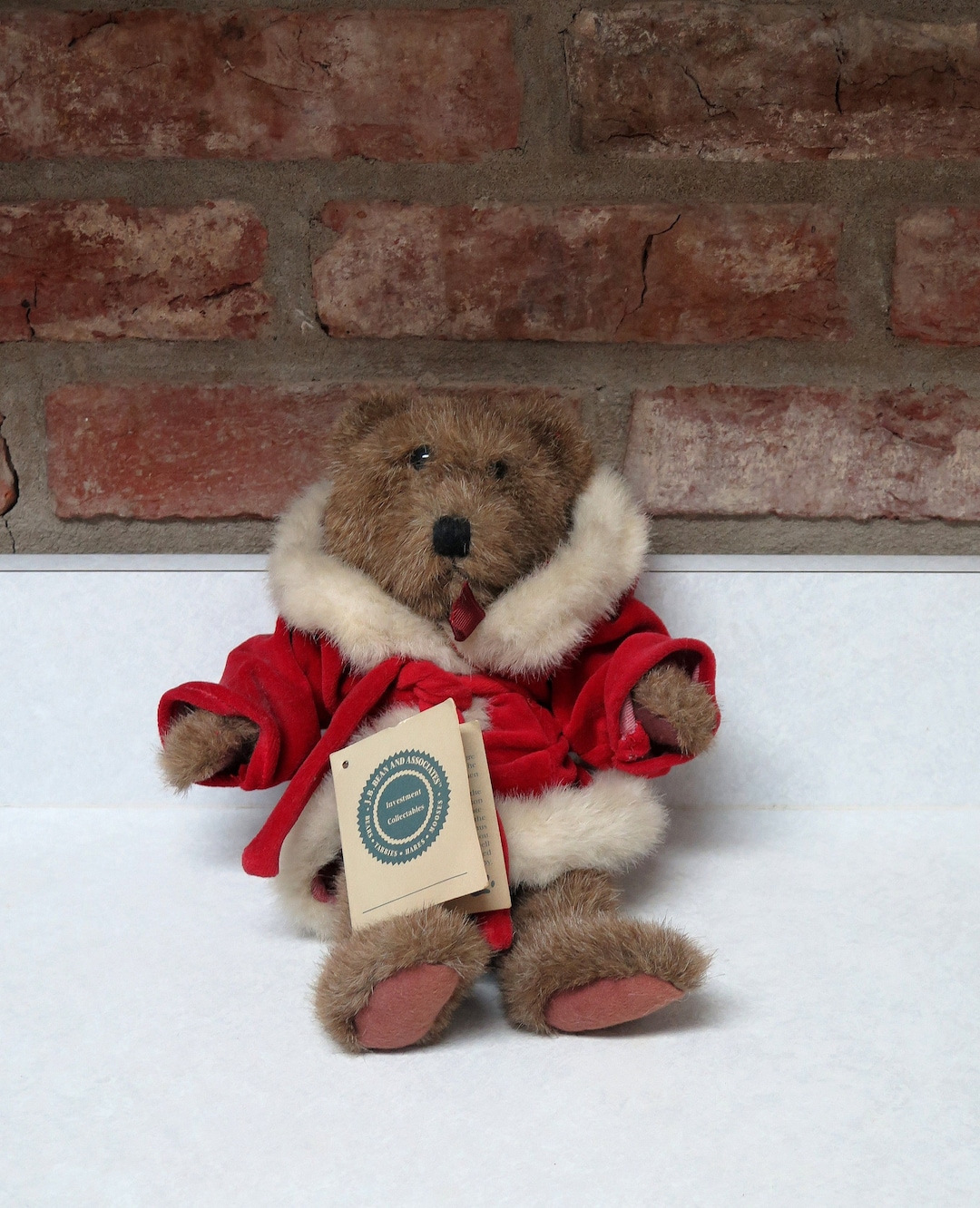 Vintage J B Bean and Associates the Boyd's Collection Bear Red Holiday ...