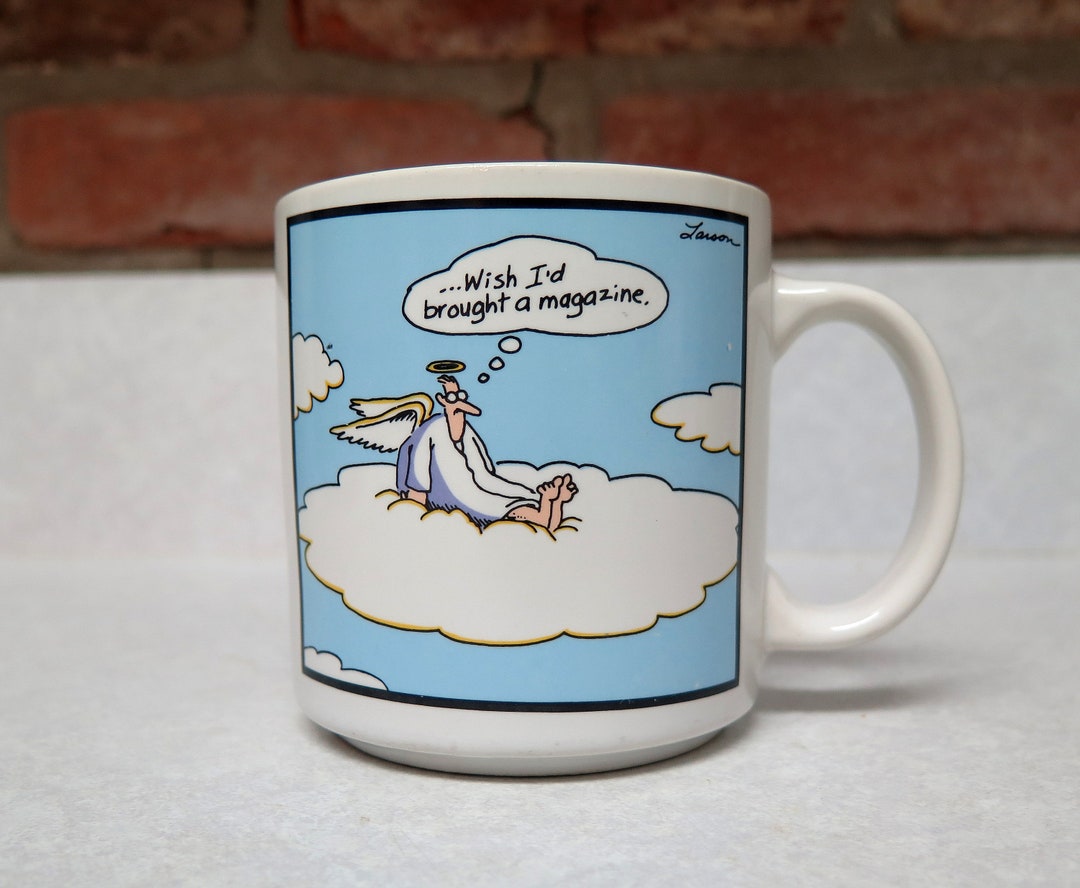 Vintage Gary Larson Coffee Mug wish I Brought a - Etsy