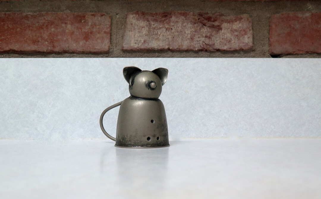 Antique Barware Napier 1930's Art Deco Mouse Silver Plated Mouse Jigger ...