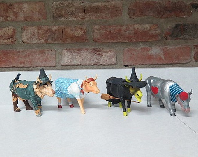 Vintage Cow Parade Wizard of Oz Cow Collection, Wicked Witch, Gift Idea ...