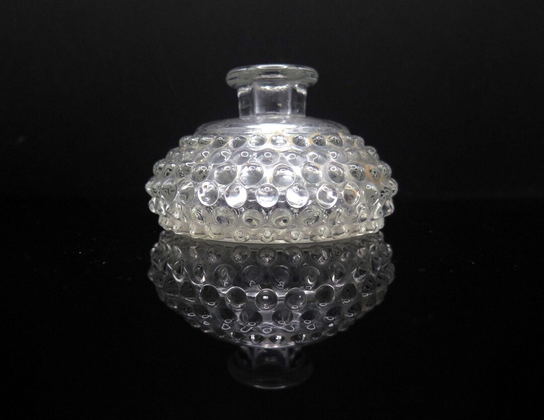 Vintage Anchor Hocking Hobnail Glass Perfume Bottle/decorative Clear ...