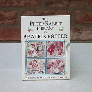 The Peter Rabbit Library by Beatrix Potter Complete Box Set 1989 - Etsy