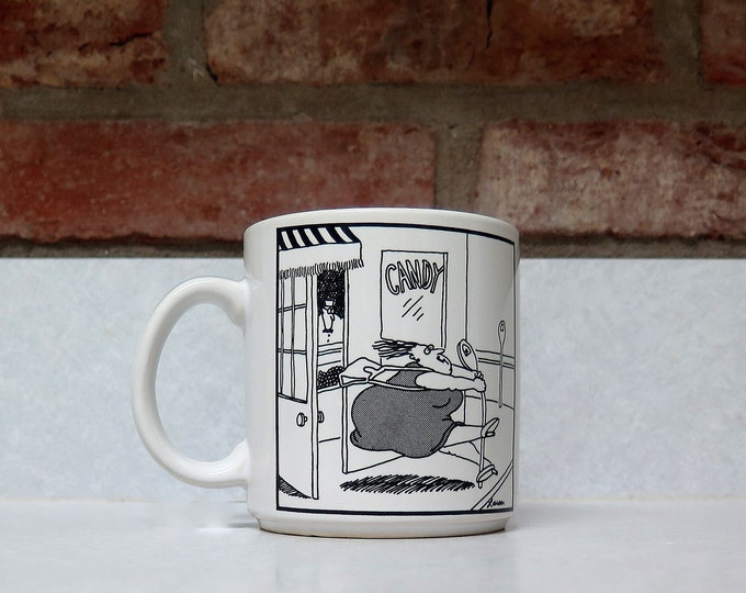 Vintage Gary Larson Far Side Humorous Cartoon Mug, Candy Store, Gift ...