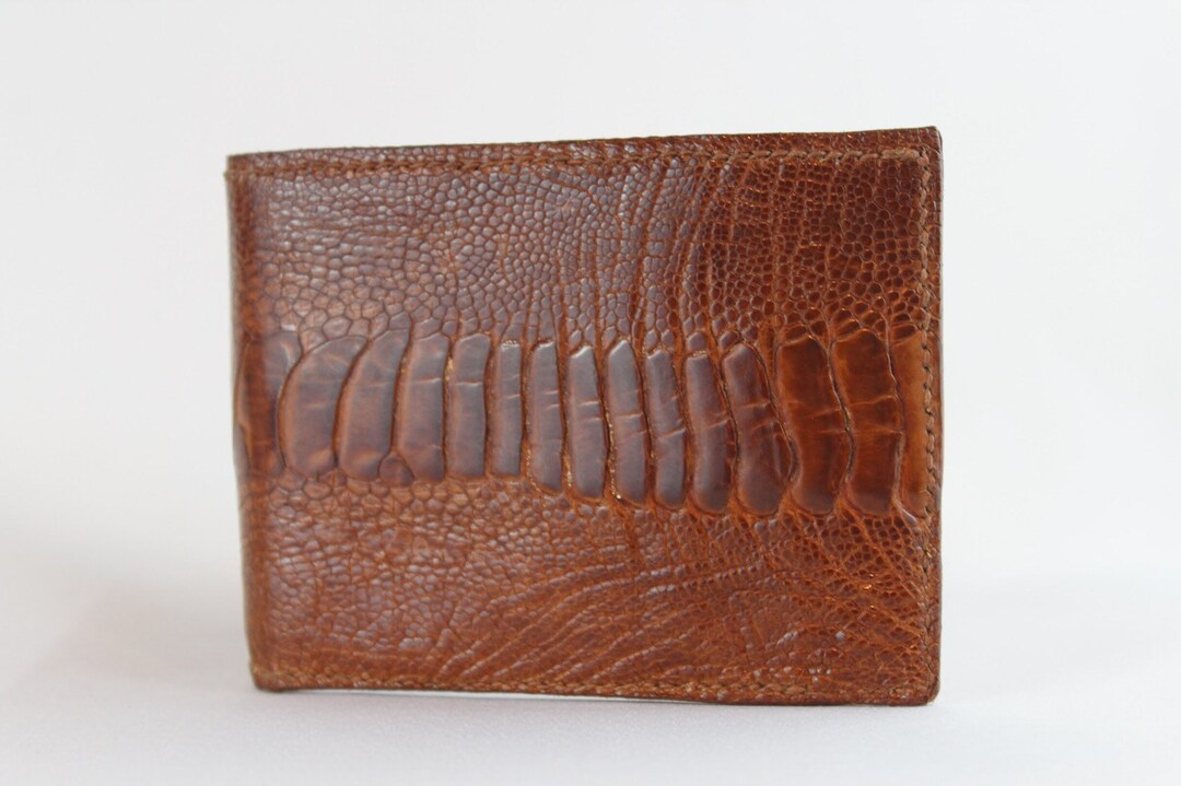 The Bo Bifold (ostrich Leg) - Etsy