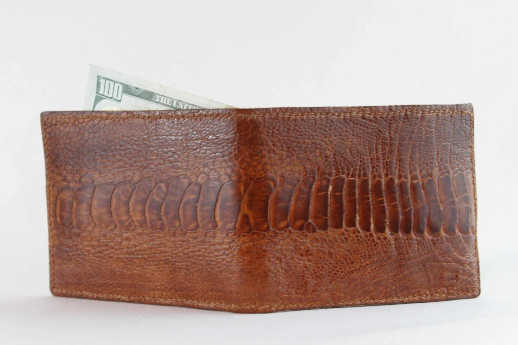 The Bo Bifold (ostrich Leg) - Etsy