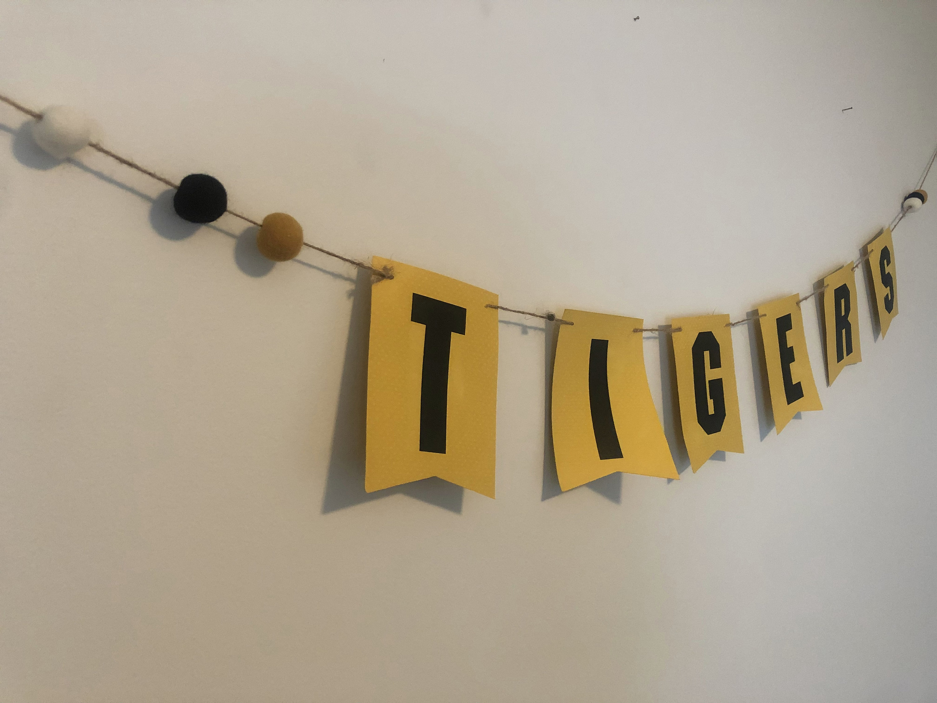 Go Tigers Missouri Team Pennant Banner - Etsy