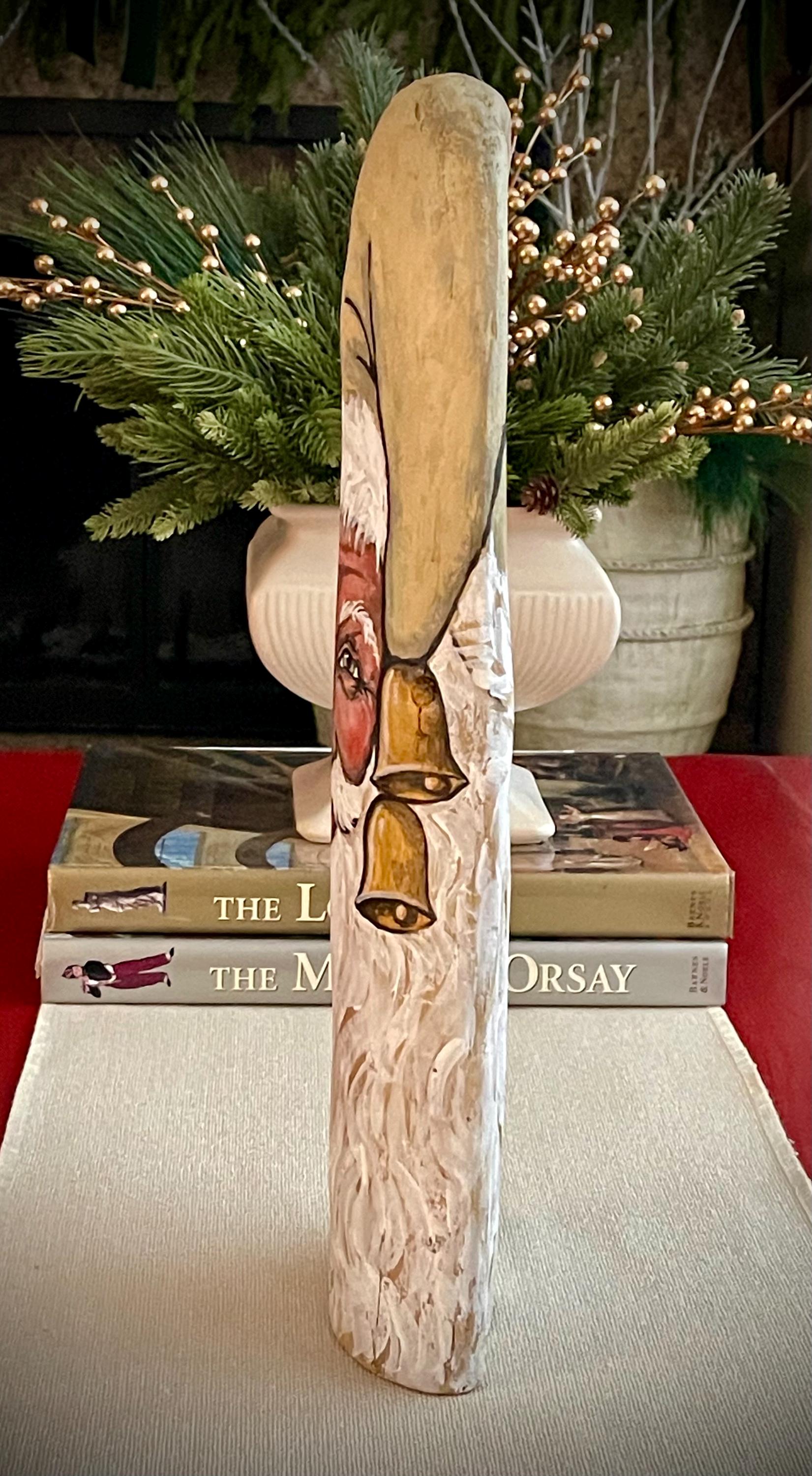 Santa Head With Bells - Etsy