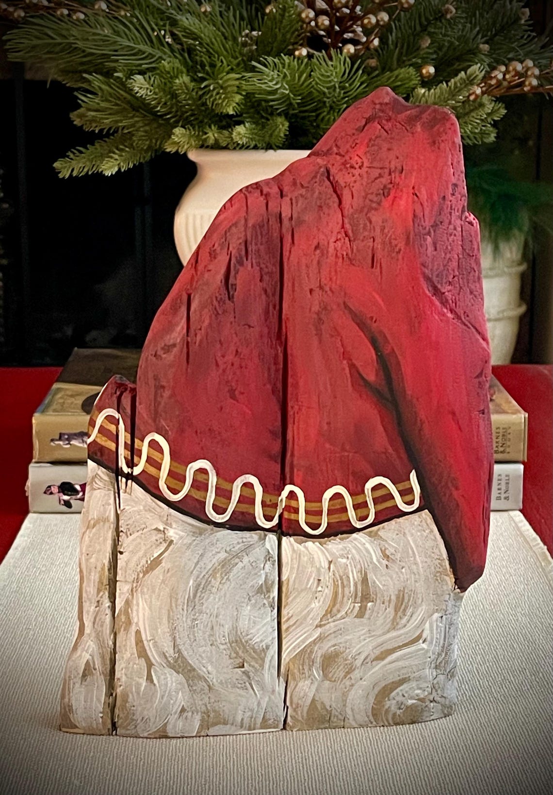 Traditional Santa Head - Etsy