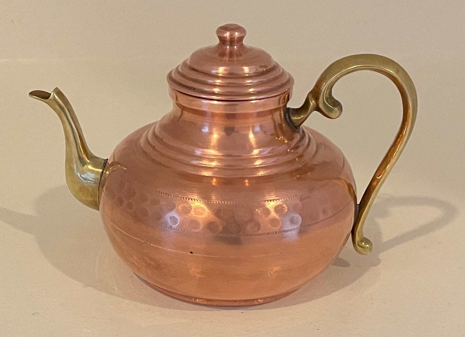 Decorative Copper Teapot | Chilean Handcrafted Home Decor (decoration ...