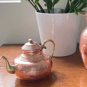 Decorative Copper Teapot | Chilean Handcrafted Home Decor (decoration ...