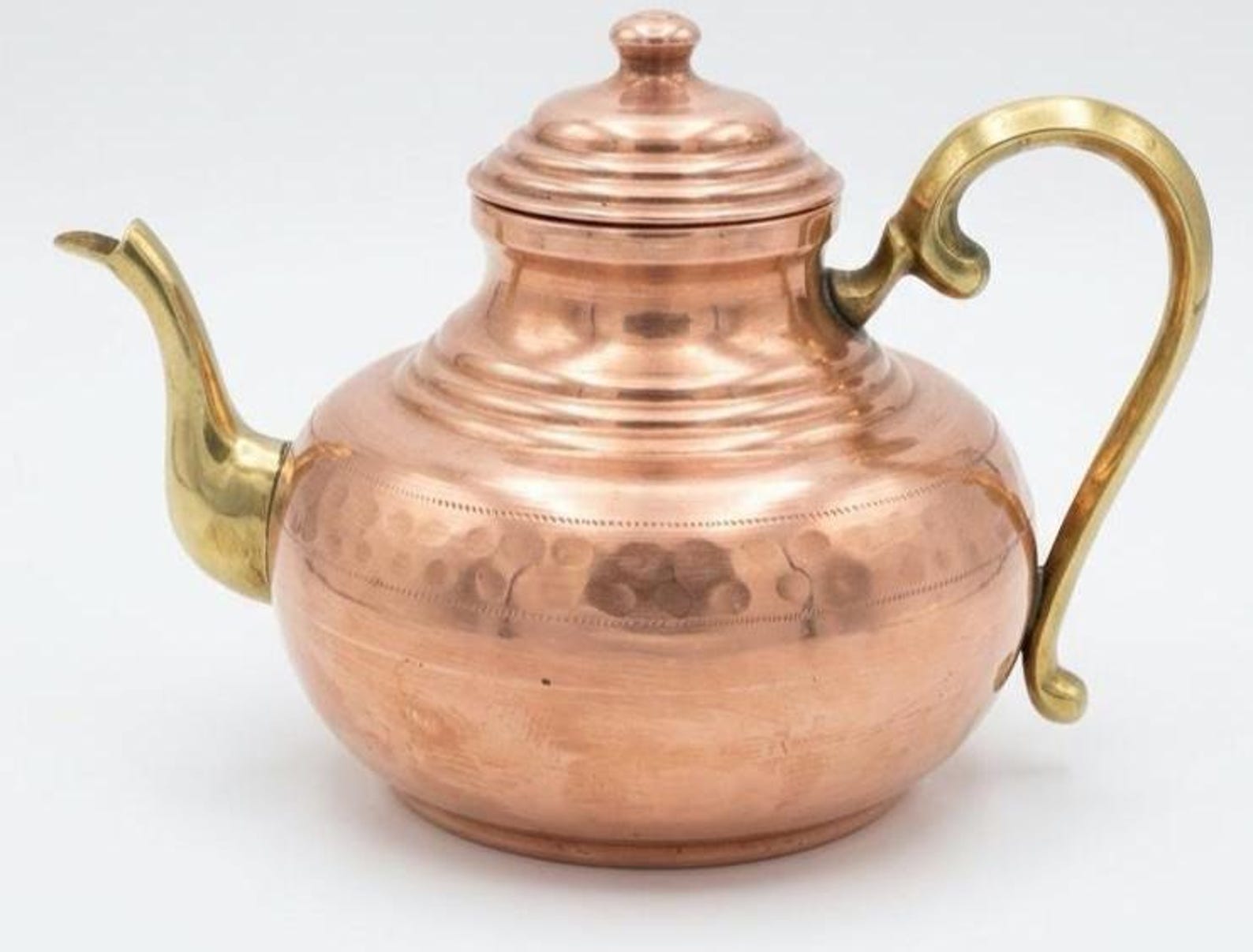 Decorative Copper Teapot | Chilean Handcrafted Home Decor (decoration ...