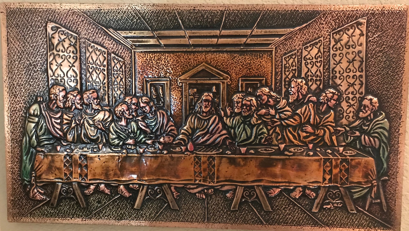Unique Wall Art the Last Supper Large - Etsy