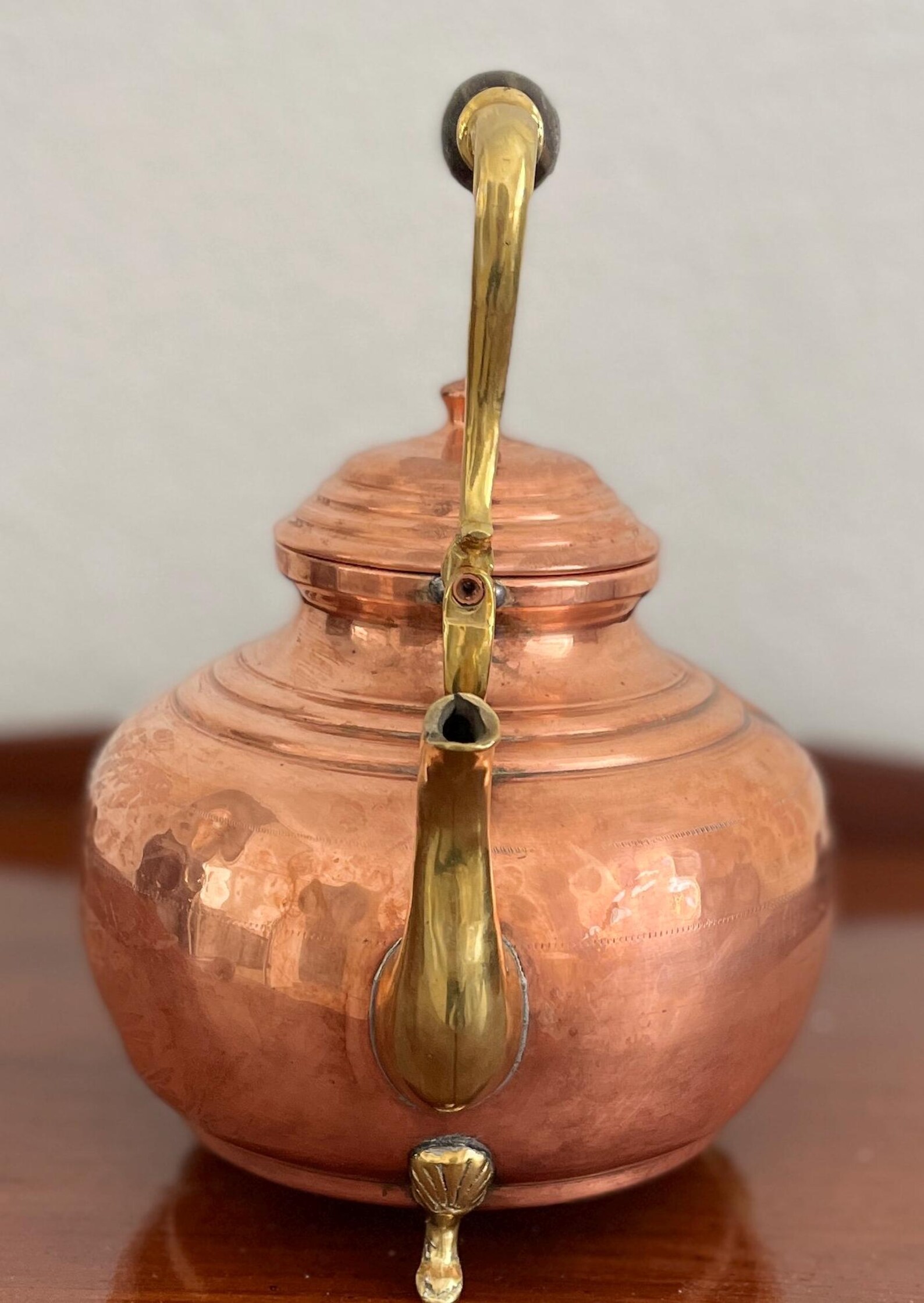 Copper Bronze Italian Tea Pot {clearance} - Etsy