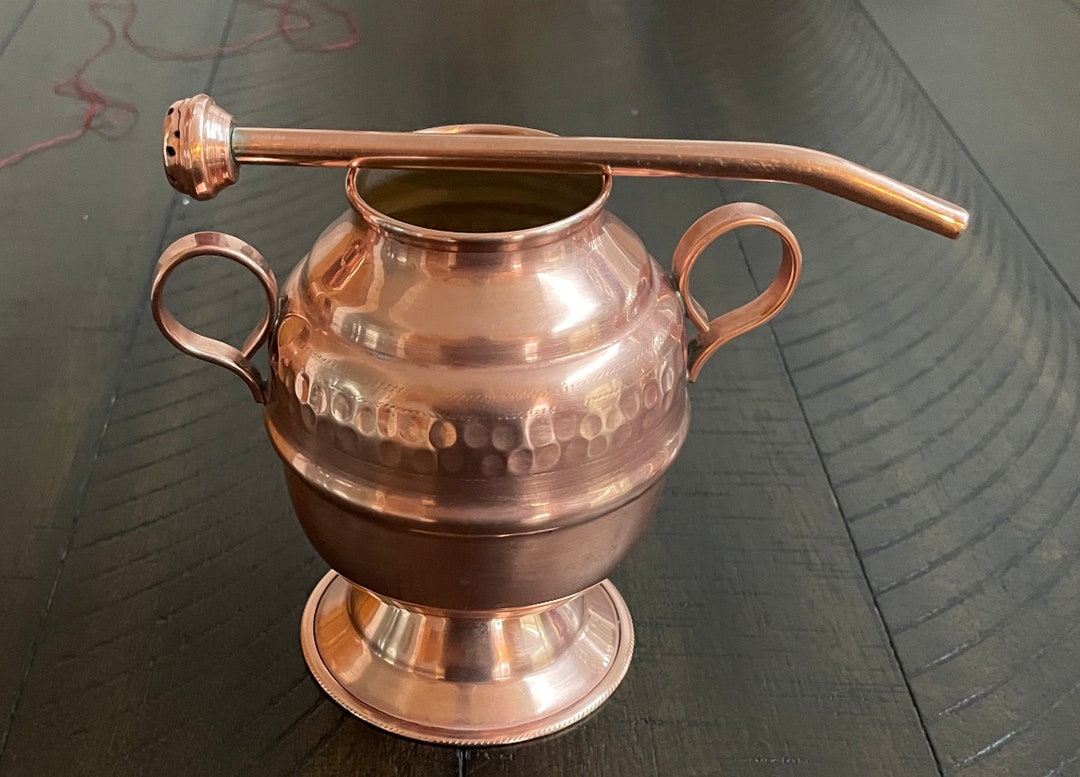 Copper Mate Mug Tea Cup With Copper Straw - Etsy