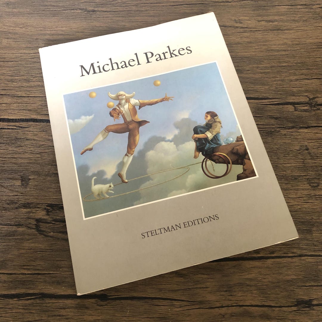 Vintage Michael Parkes Artist Monograph Softcover - Etsy