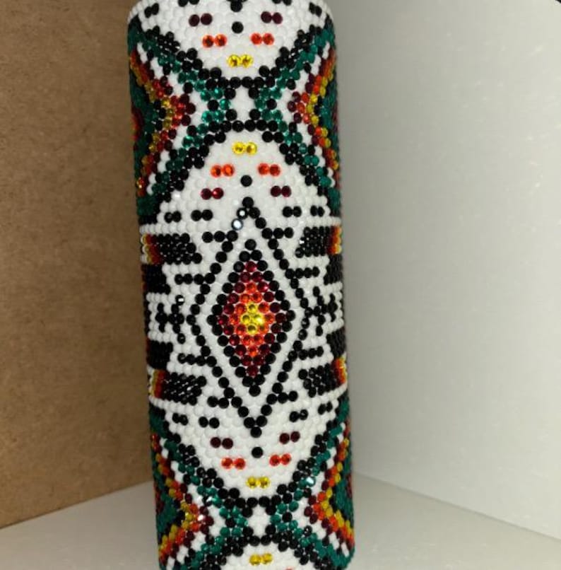 20oz and 24oz SS16 Native American Themed Rhinestone Tumbler Template ...
