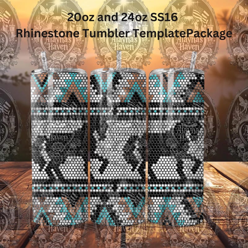 Rhinestone Kit 20 Oz Cup - Etsy