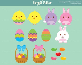 Jelly Bean Clip Art Easter Clipart Candy Scrapbook Graphic | Etsy
