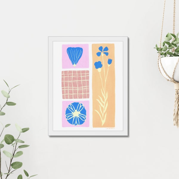 Farmer Flax Print - Etsy