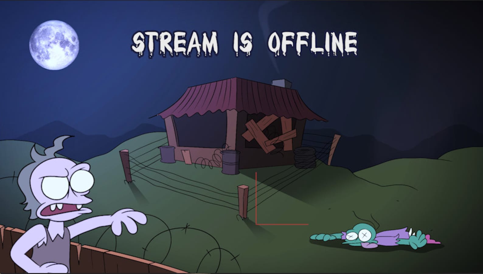 Full Animated Overlay Twitch Pack Zombie Shelter Stream - Etsy