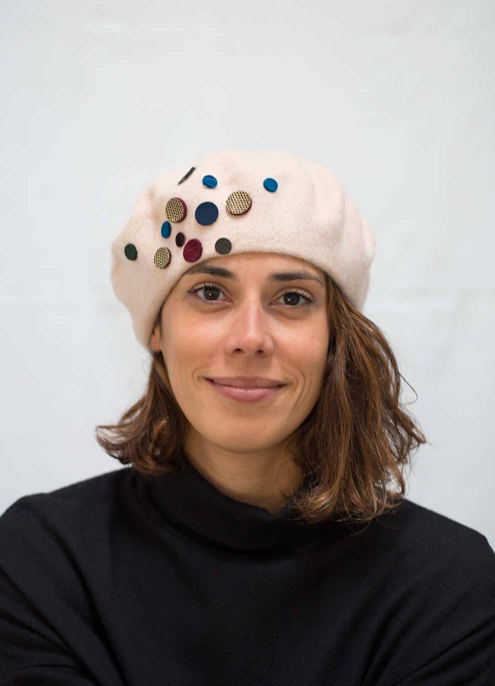 Unique Beige Beret Camel French Wool Beret Autumnwinter - Etsy