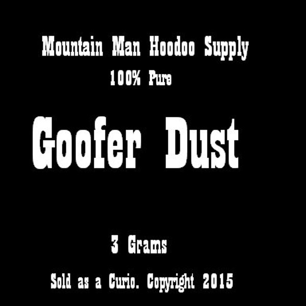 Goofer Dust - Etsy