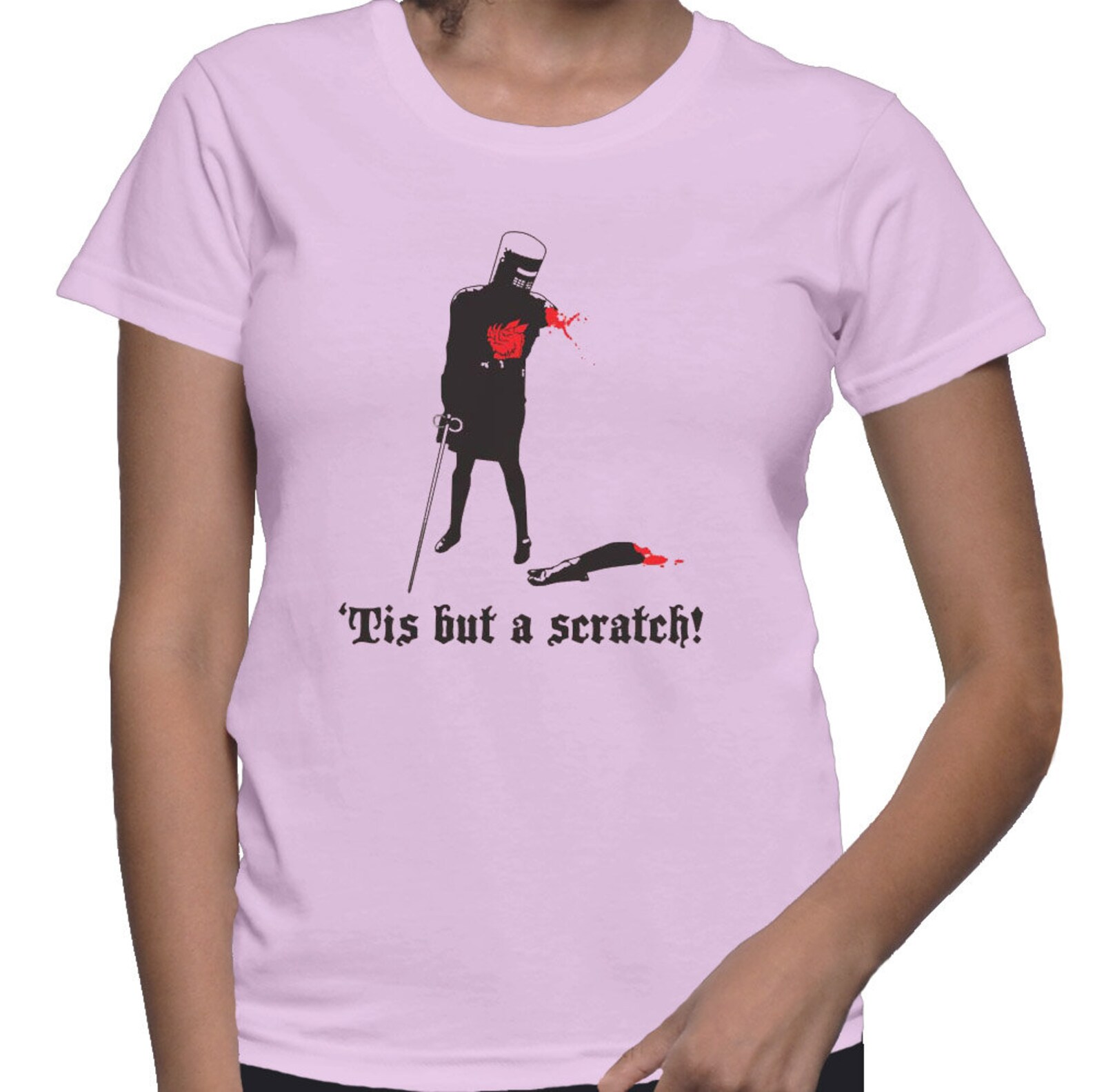 Tis but A Scratch T-shirt Monty Python and the Holy Grail - Etsy
