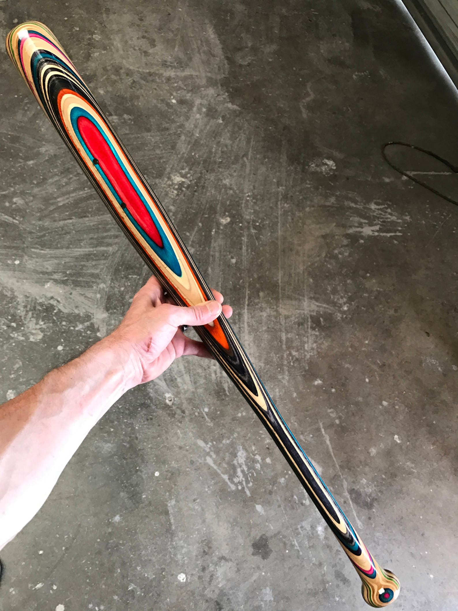 30 Recycled Skateboard Baseball Bat - Etsy