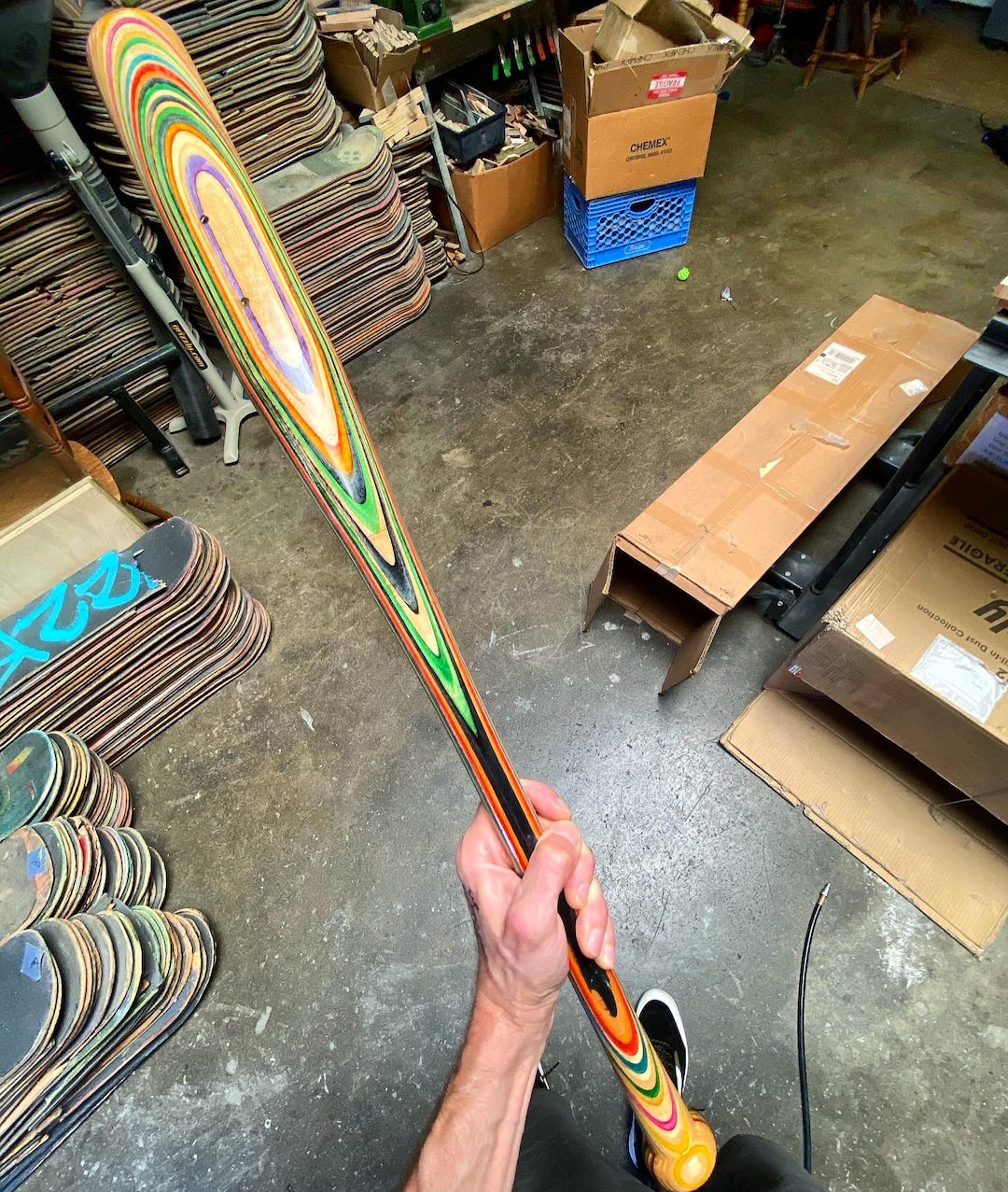 30” Skateboard Baseball Bat - Etsy