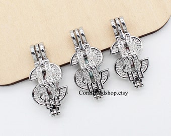 Silver Dollar Locket - Etsy