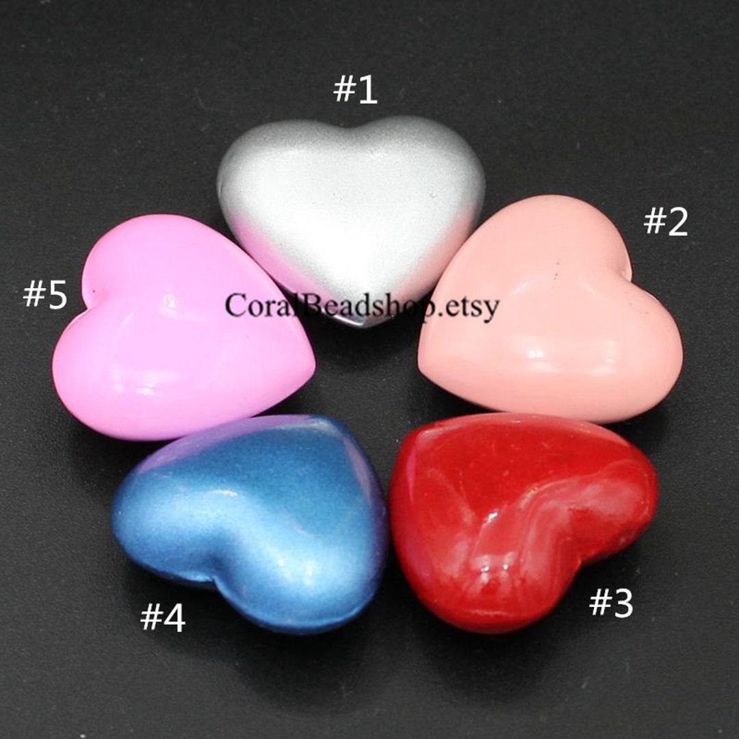X0277- 2pcs Love Heart Chime Ball for Heart-shaped Locket, Harmony Ball ...
