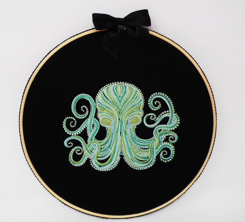 Beautiful Custom Emerald Green Octopus Sea Creature 10 - Etsy