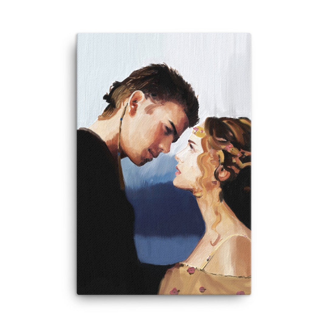 Anakin and Padme Canvas Print by Tesoro Carolina - Etsy
