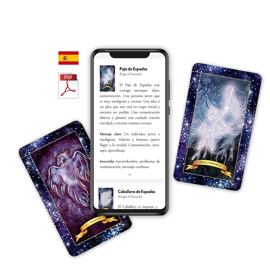 Tarot Guidebook SPANISH (digital PDF) — the Constellation Tarot Booklet ...