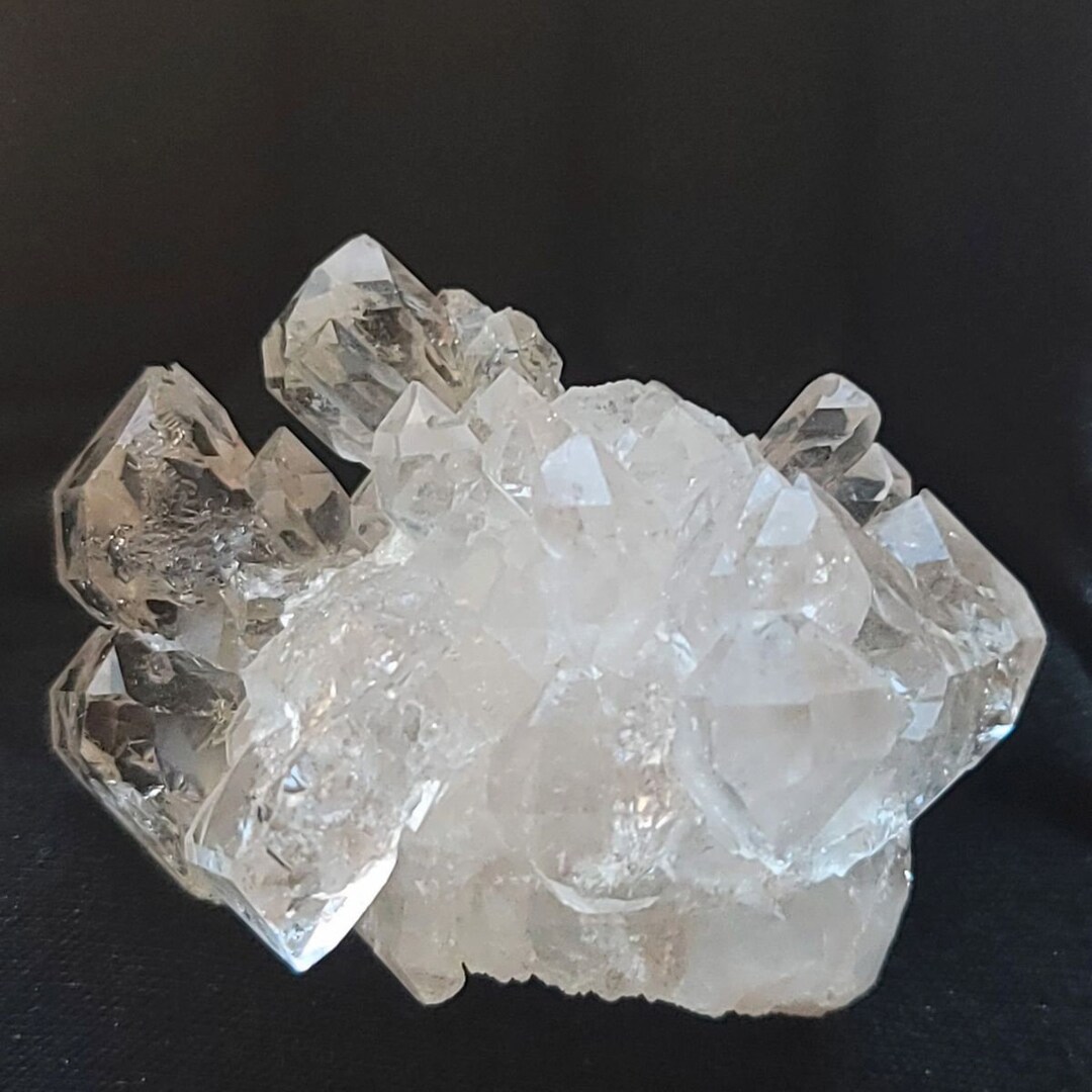 Diamond Quartz Cluster 458ct 6.3x4.6x4.5cm - Etsy UK