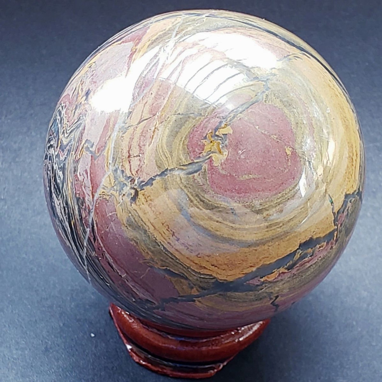 Brown Jasper Sphere 51mm 190g Shipped From USA - Etsy