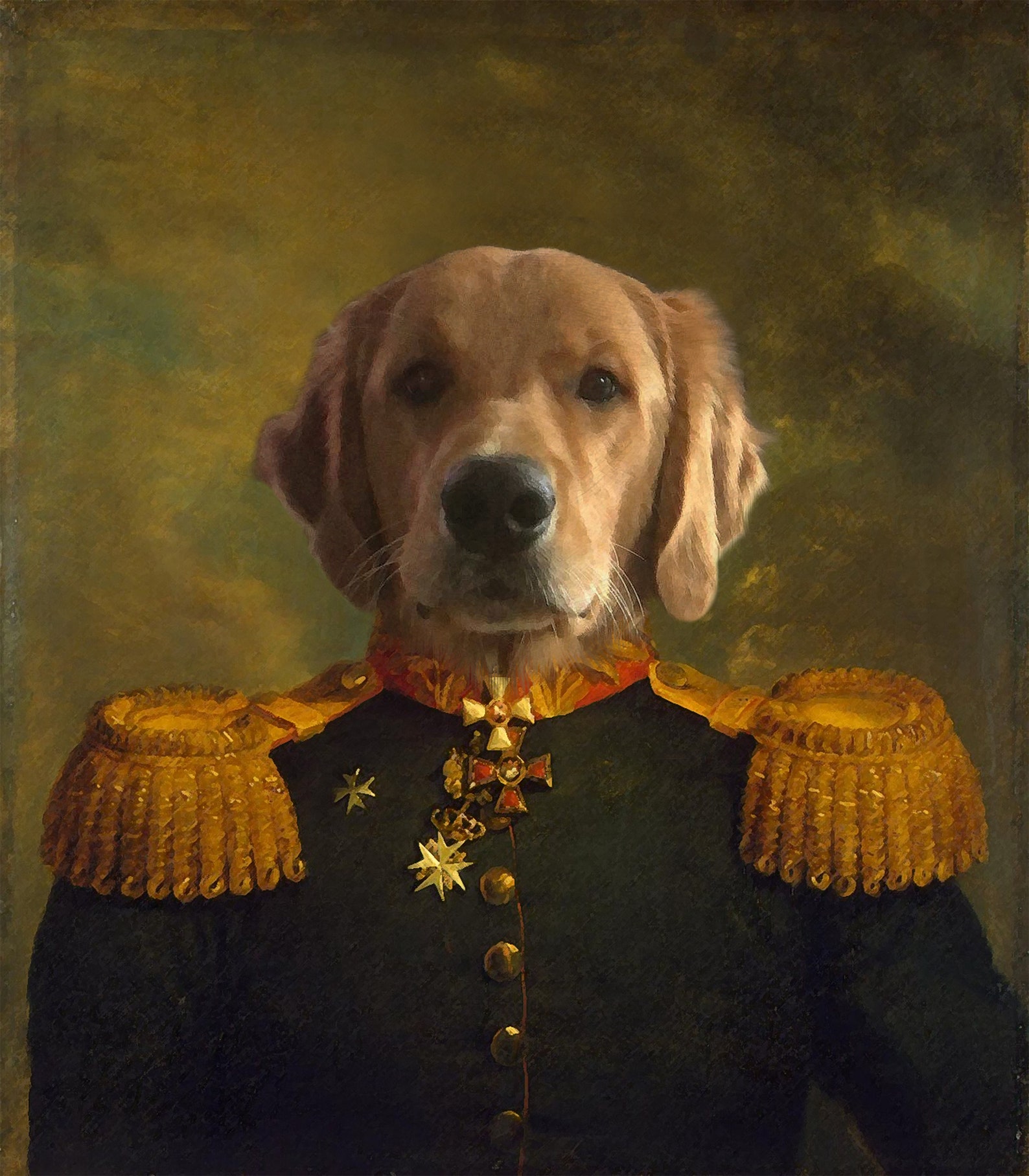 Pet General Painting Personalized Custom Pet Portrait in - Etsy