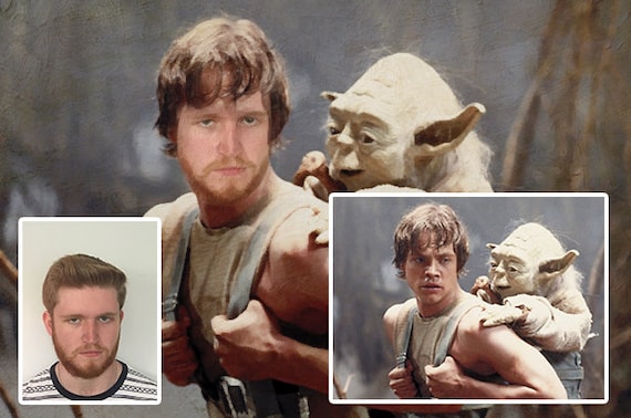 Luke Skywalker Yoda Backpack