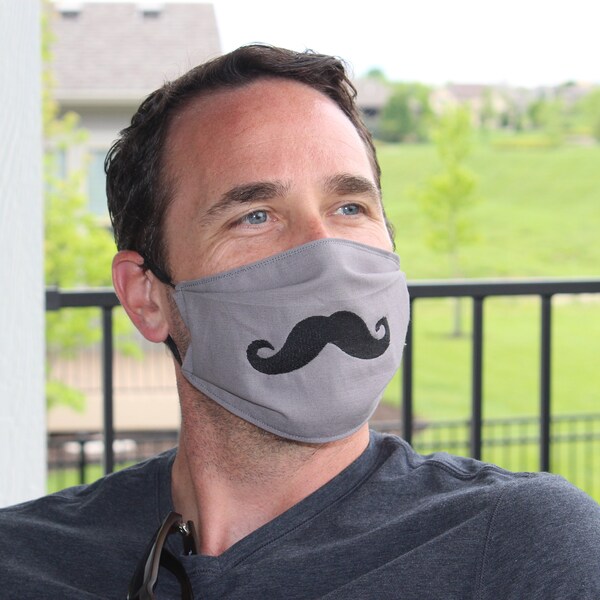 Mustache Mask - Etsy