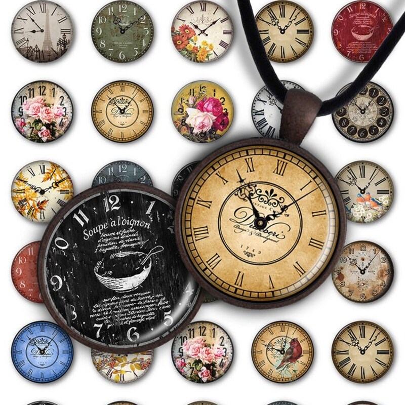 Antique Clock Face - Etsy